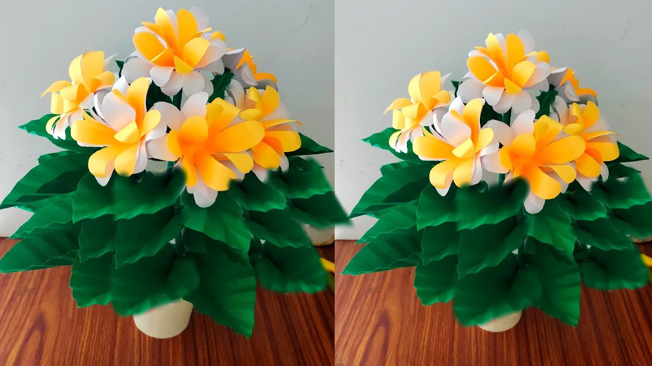 Beautiful handmade flower craft for home decoration ideas / flower ...