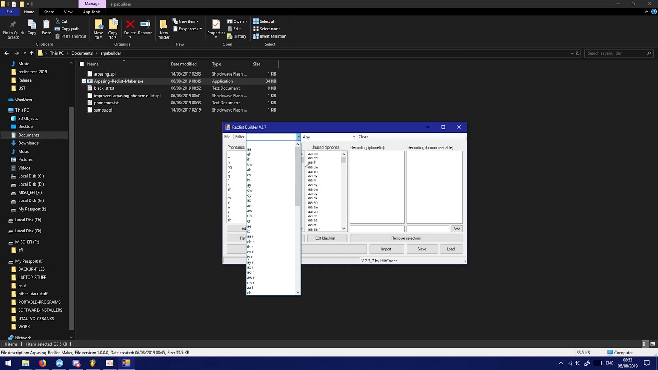 ArpaBuilder: UTAU reclist building tool (Optimised for arpasing, not restricted) - YouTube