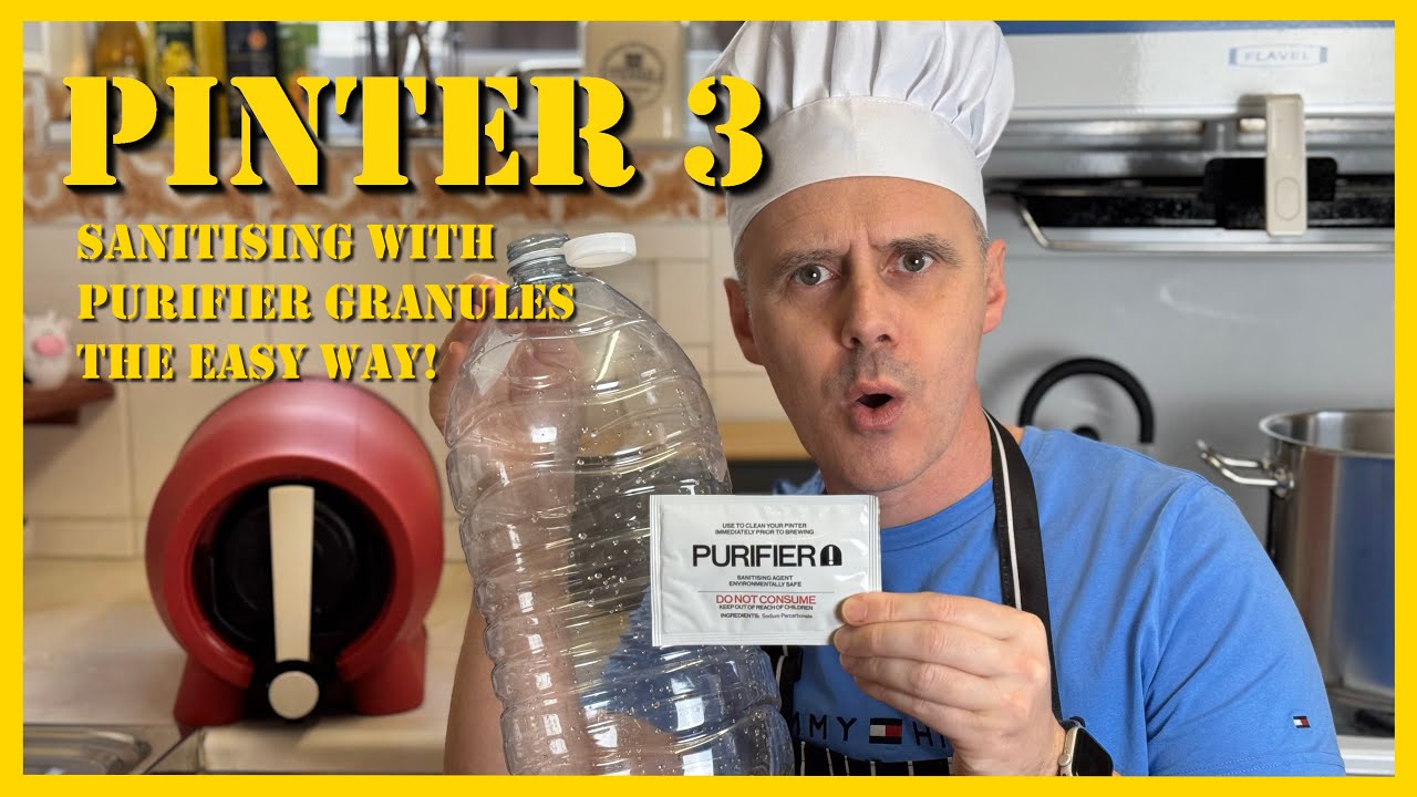 Sanitising Your Pinter 3 with Purifier Granules | The Easy Way! - YouTube