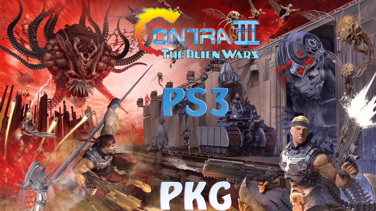 CONTRA 3 THE ALIEN WARS PS3/PKG - YouTube