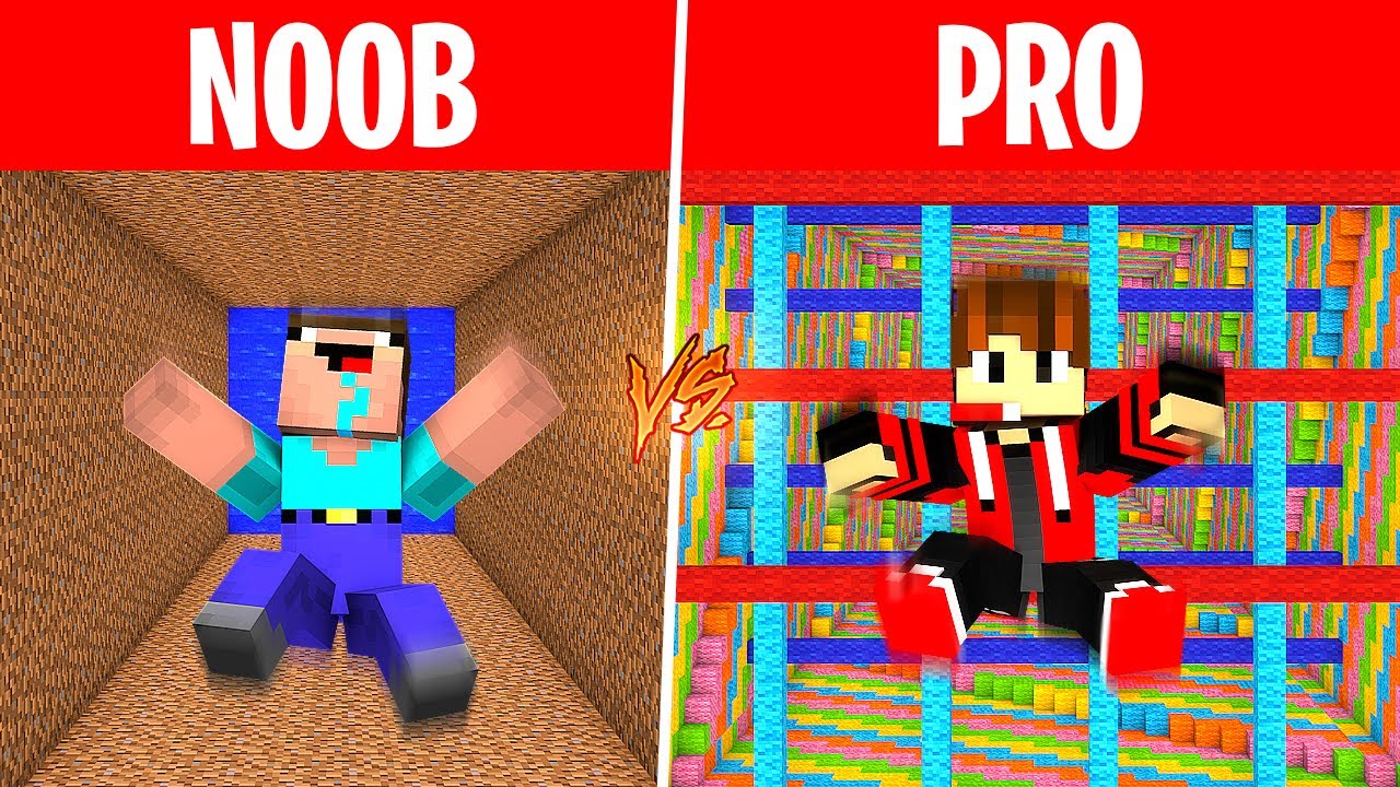 Minecraft NOOB Vs PRO Ultimate Dropper Challenge - YouTube