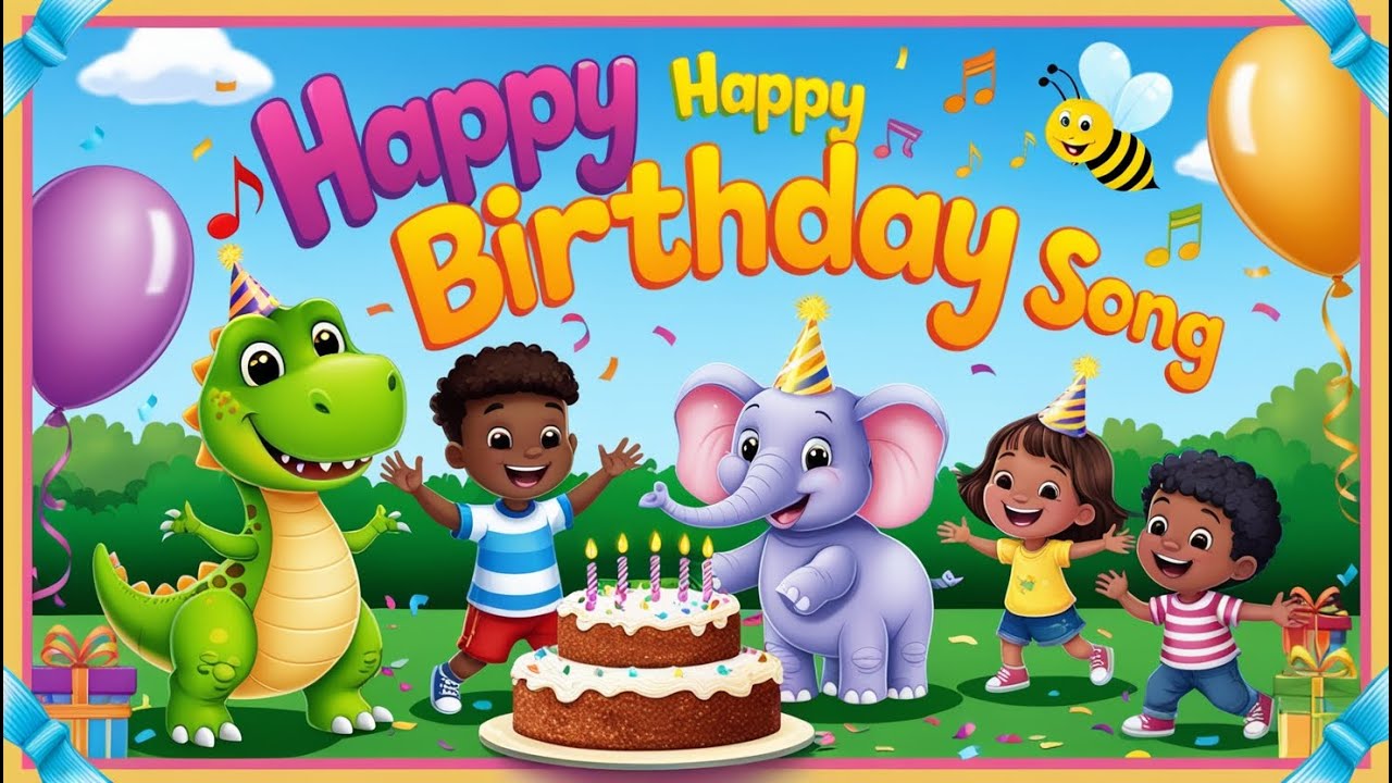 HAPPY BIRTHDAY SONG| NEW SONG FOR BIRTHDAY PARTIES - YouTube