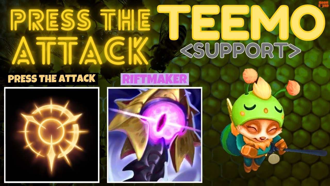 Teemo Support PTA TOPLANE BUILD | KDA = 4/4/6 #teemo #leagueoflegends # ...