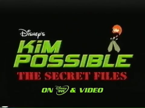 Kim Possible: The Secret Files DVD/VHS Trailer (2003, International ...