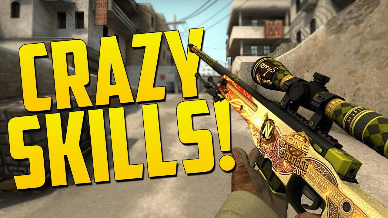 CRAZY AWP SKILLS! - CS GO Funny Moments in Competitive - YouTube