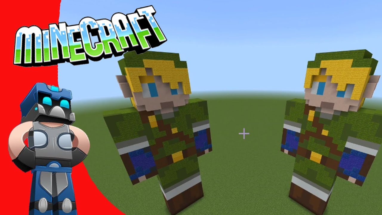 Minecraft: Como hacer Link Skin Tutorial - YouTube