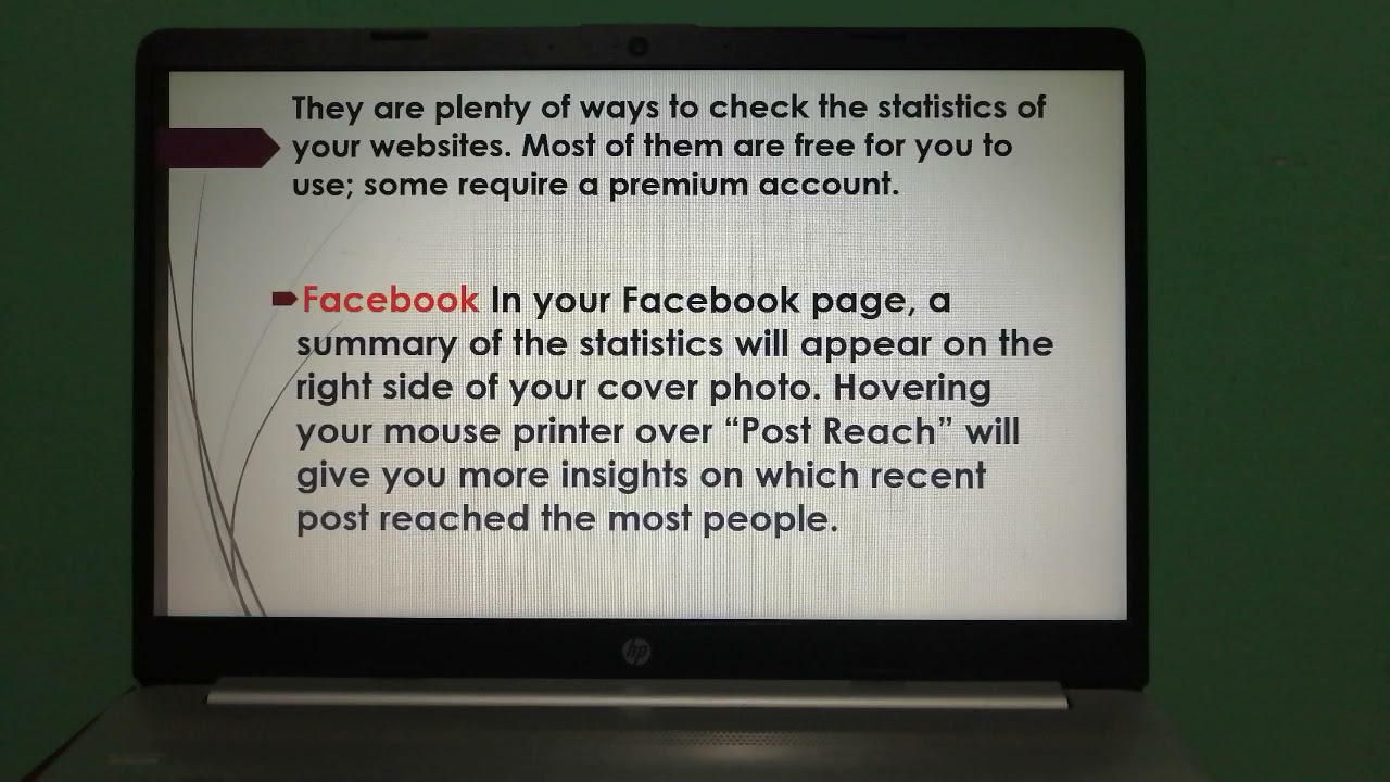LESSON 13: ICT Project Publication and Statistics - YouTube