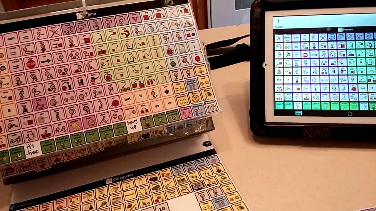 How/Why we made our Proloquo2go AAC light tech version - YouTube