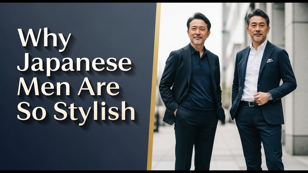 Why are Japanese men so effortlessly stylish — even at 50, 60, or ...