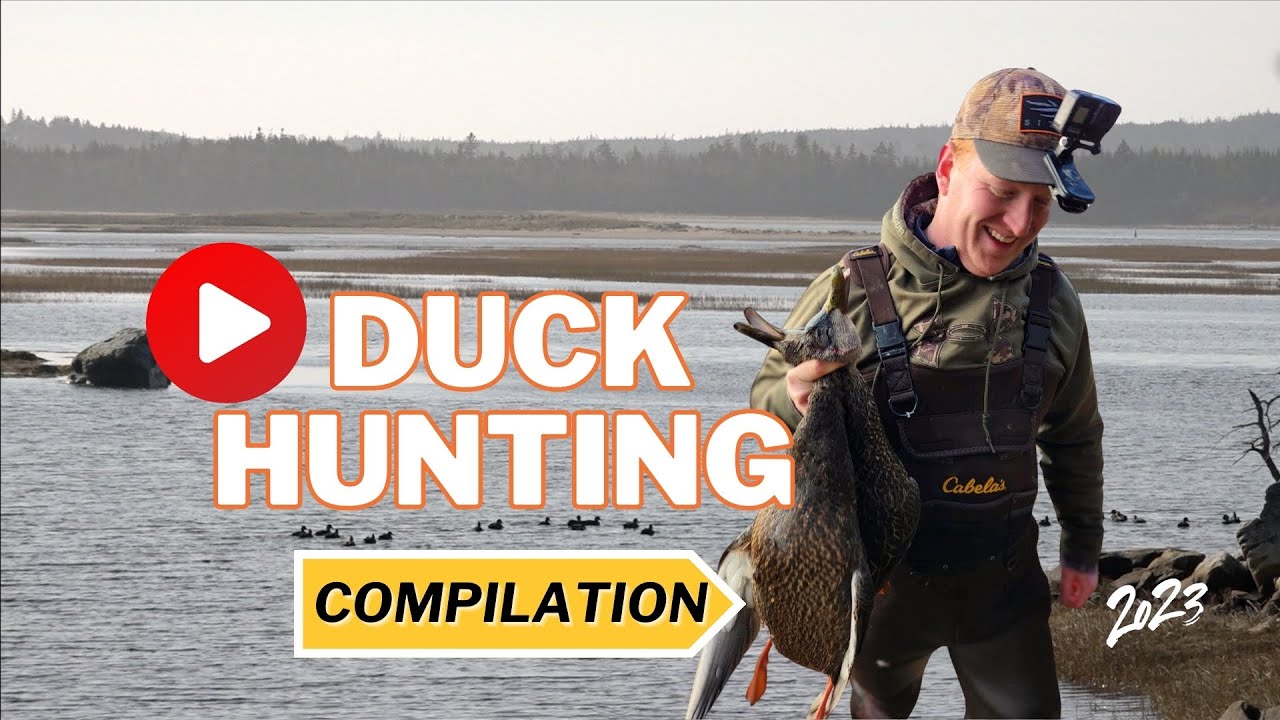 DUCK HUNTING SEASON COMPILATION | TONS OF ACTION OVER TIDAL WATERS ...