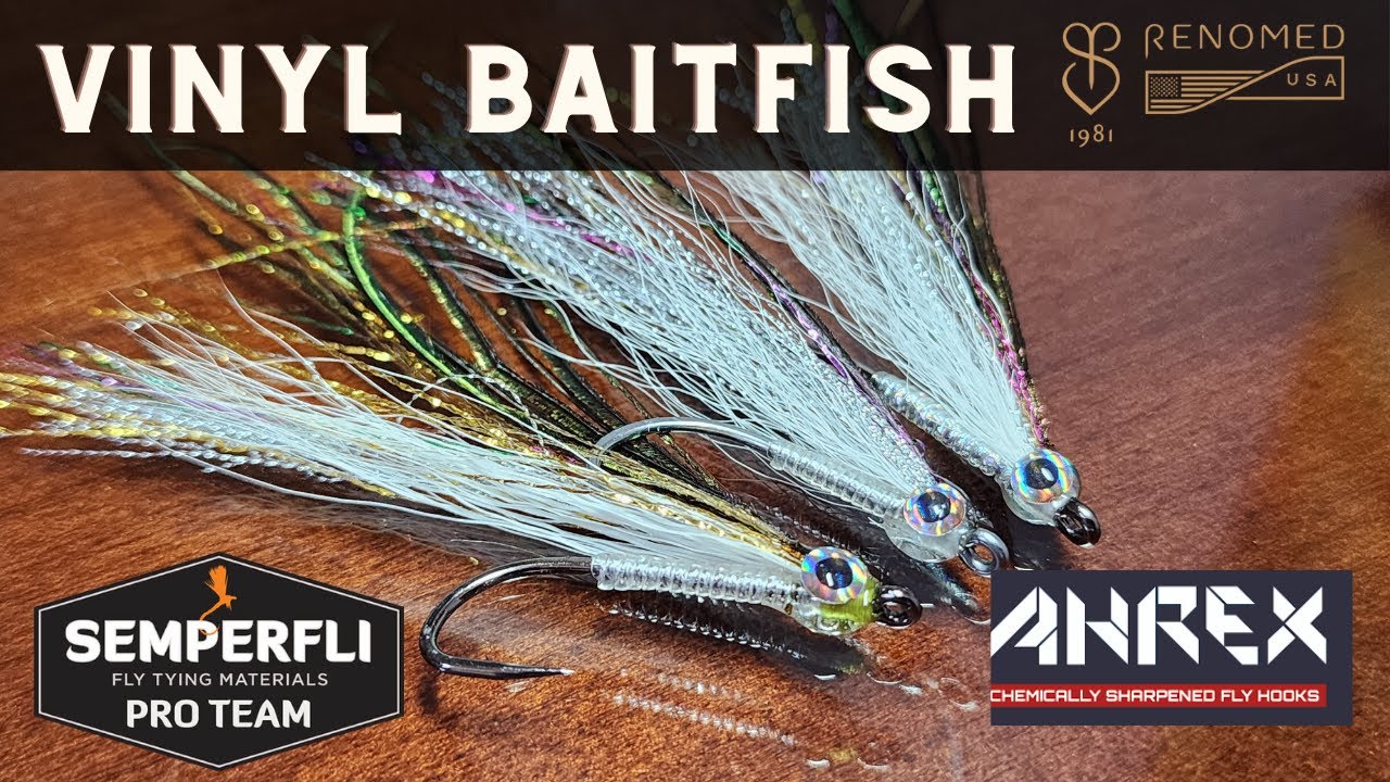 Fly Tying Tutorials: The Vinyl Baitfish - YouTube