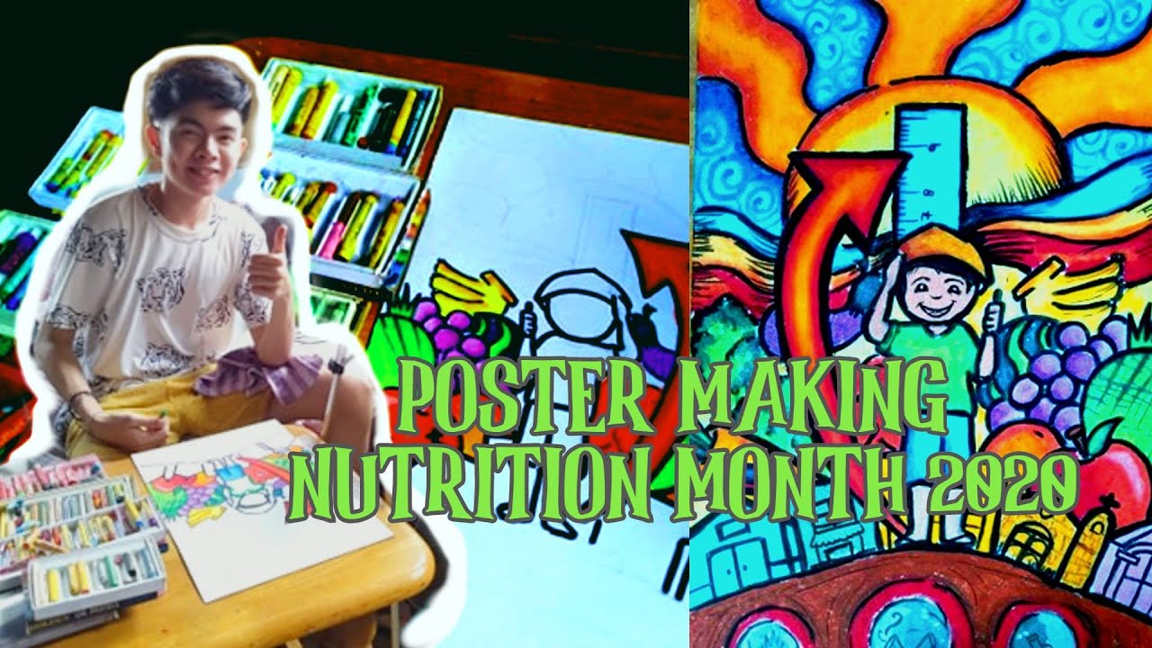 POSTER MAKING | Nutrition Month 2020 - YouTube