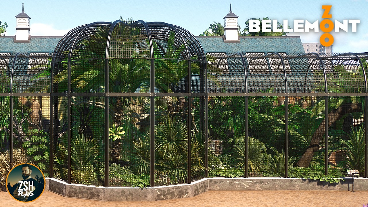 Building a Unique Habitat for Ocelot in Planet Zoo! | Bellemont Zoo - YouTube