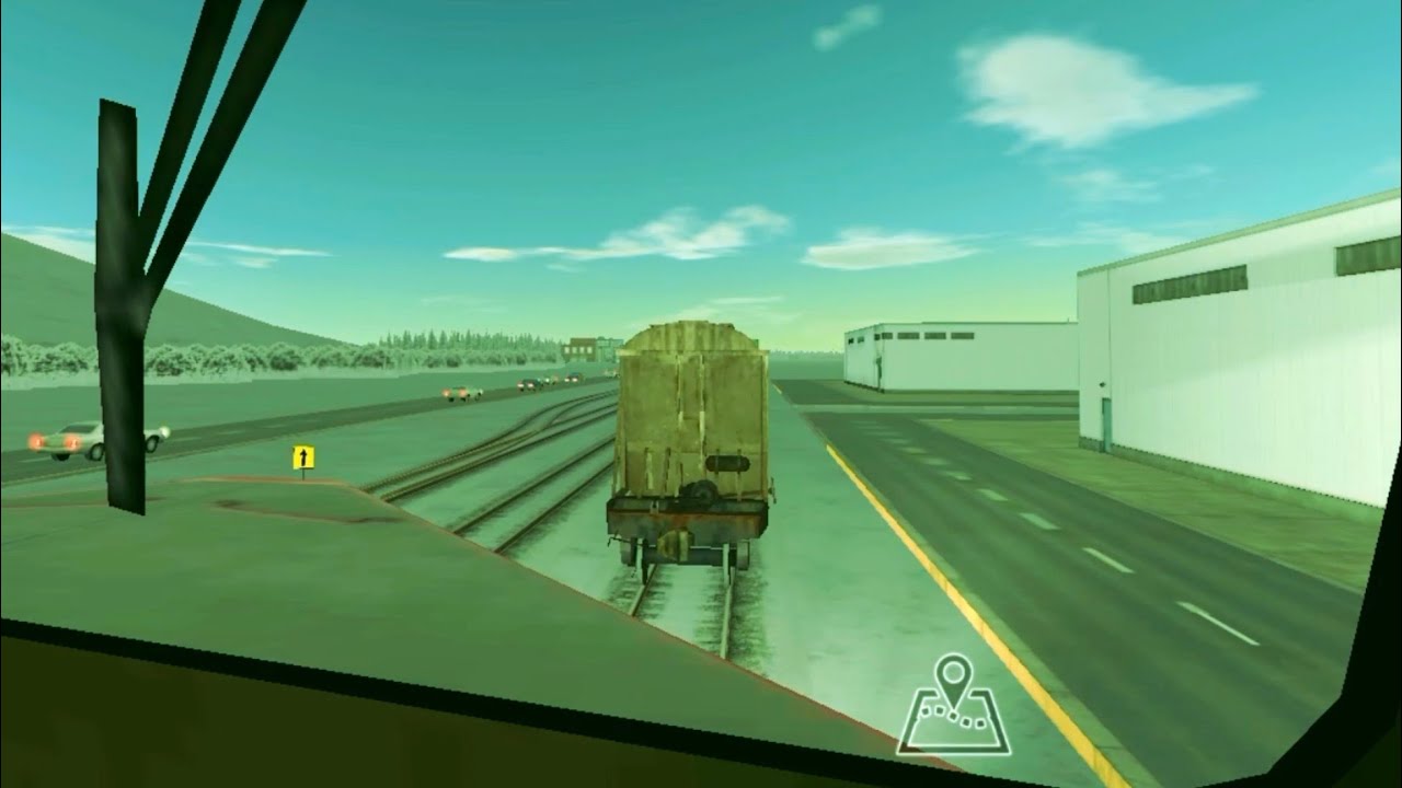 CACTUS TRAIN COLLISION BUT IN TRAIN AND RAIL YARD SIMULATOR | BNSF 5942 ...