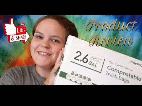 Product Review // compostable garbage bags 😍😍😍
