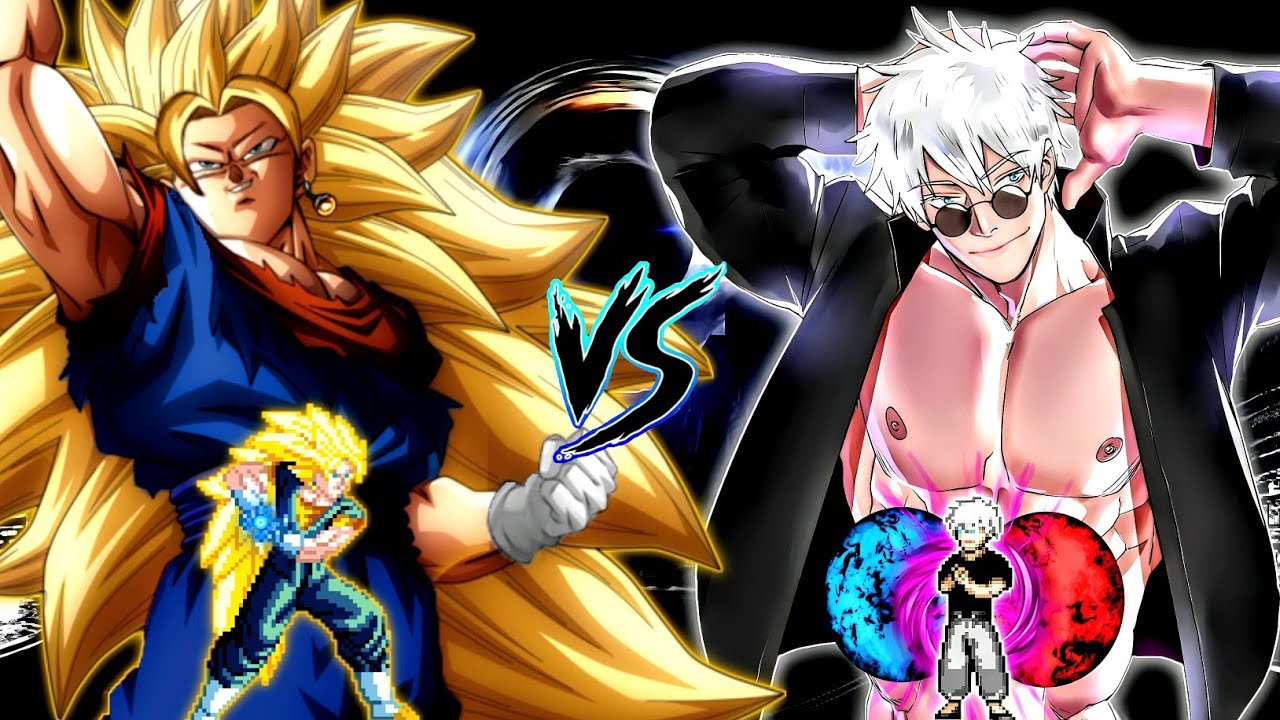 Super Vegito AI OP VS Manga Gojo V4 OP in Jump Force Mugen - YouTube