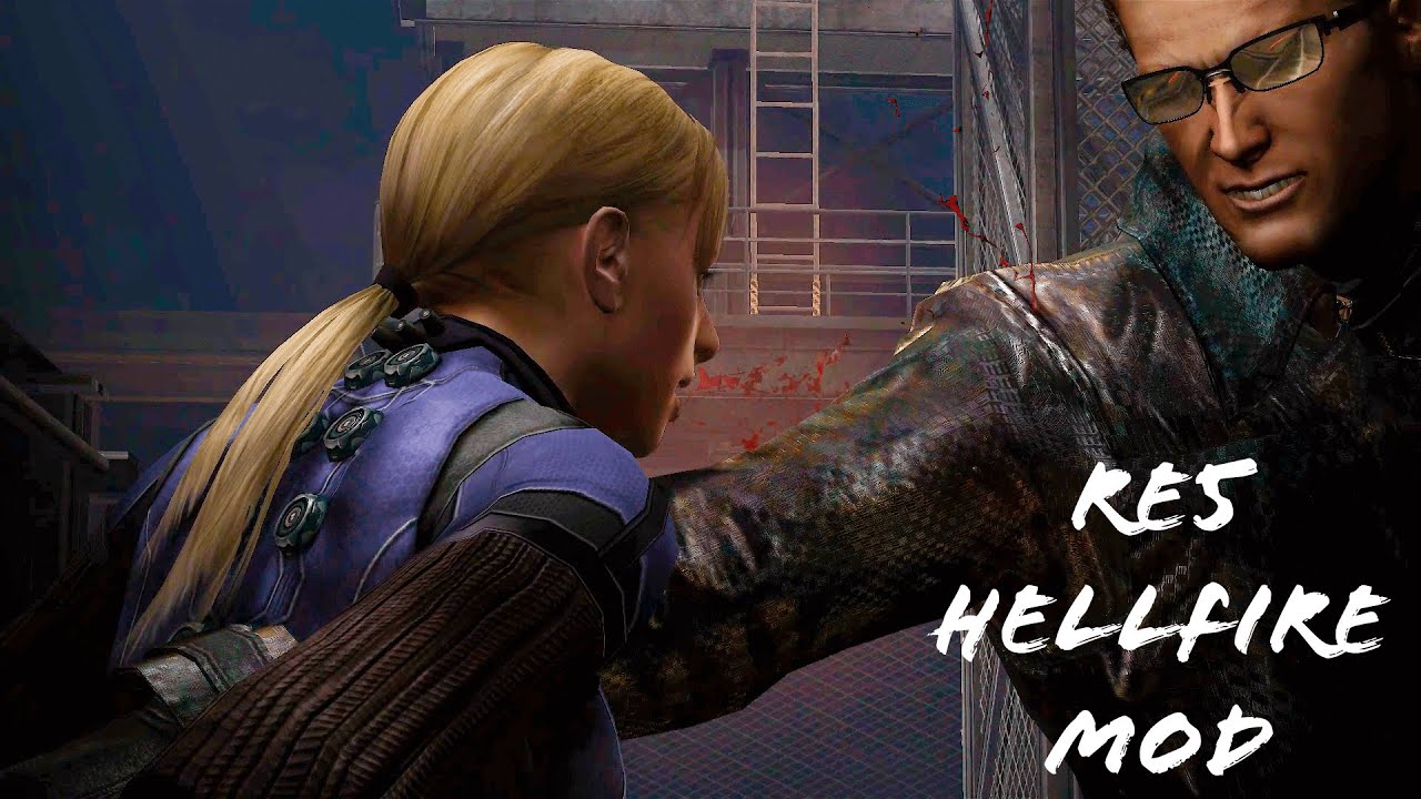 Finishing RE5 HELLFIRE MOD ft. ADA AND HUNK! COME JOIN THE MADNESS ...