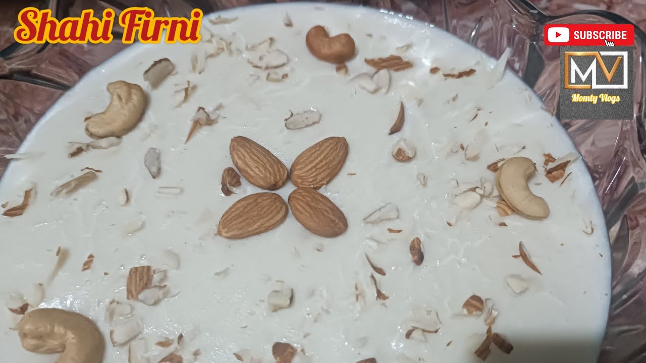 Shahi Firni Recipe/ Firni/ Firni Recipe with Perfect Measurements Ready ...