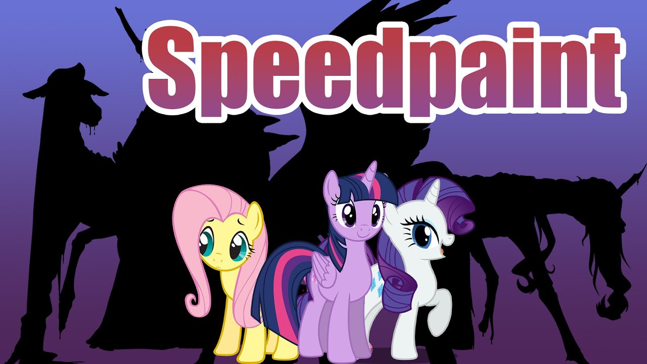 [MLP speedpaint] My Little Virus | Fluttershy , Twilight Sparkle ...