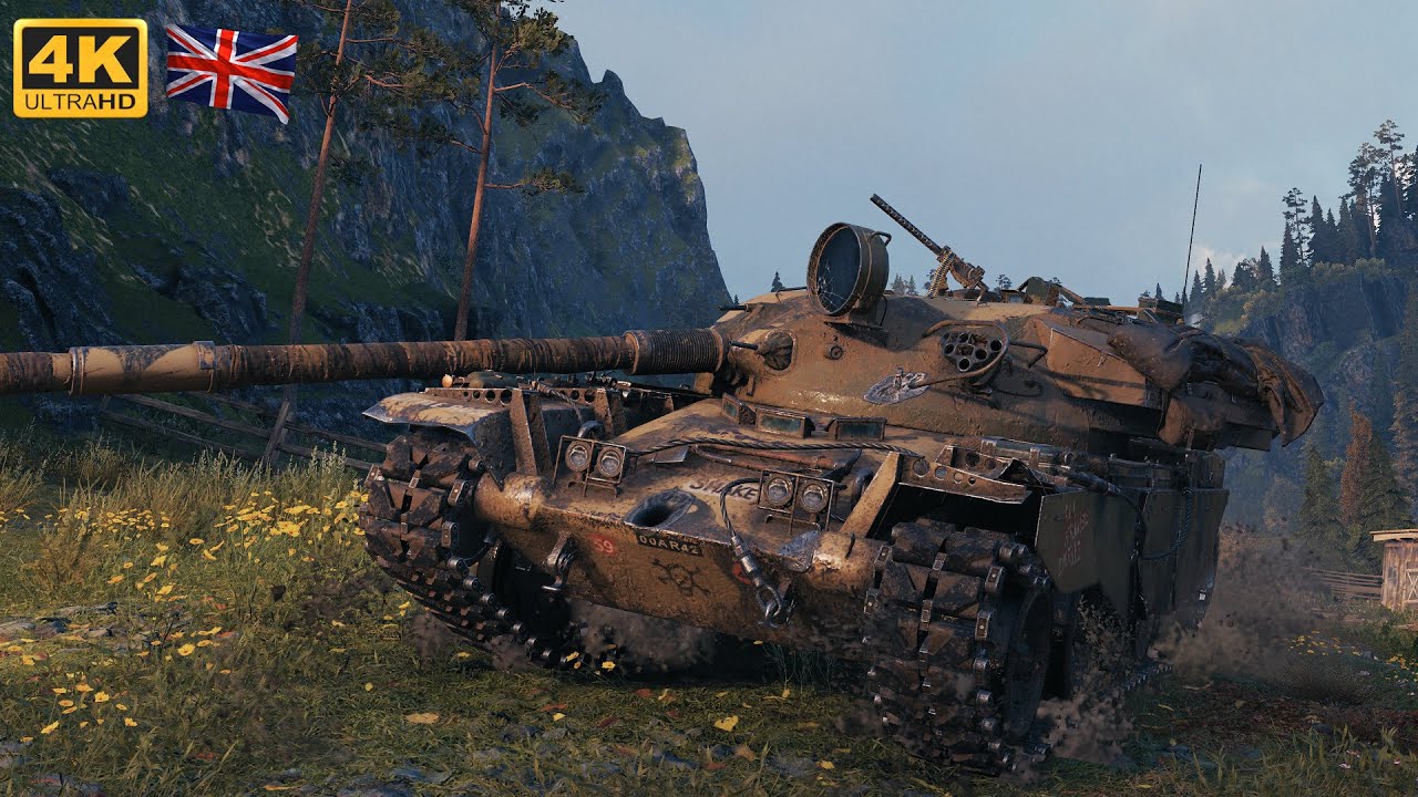 T95 FV4201 Chieftain - Fjords - World of Tanks - WoT - YouTube