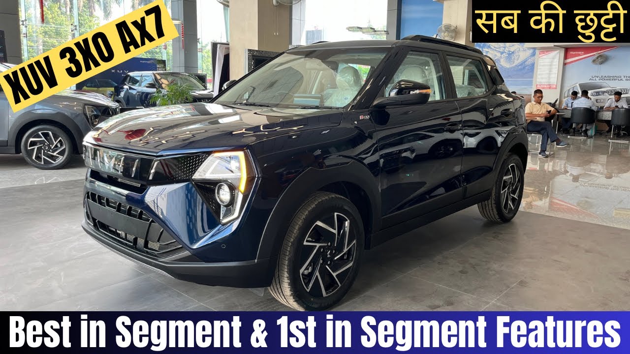 Mahindra XUV 3XO AX7 Mt Detailed Review Hindi || @12.49 Lakh ...