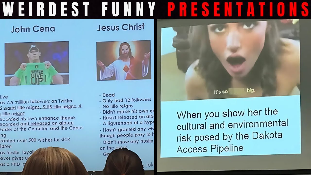 Weird and Funny Presentations That Left a Lasting Impression - YouTube