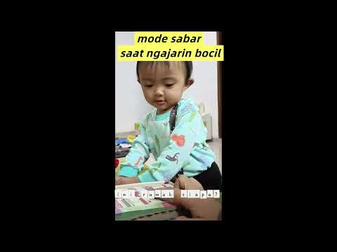 Ngajarin bocil belajar