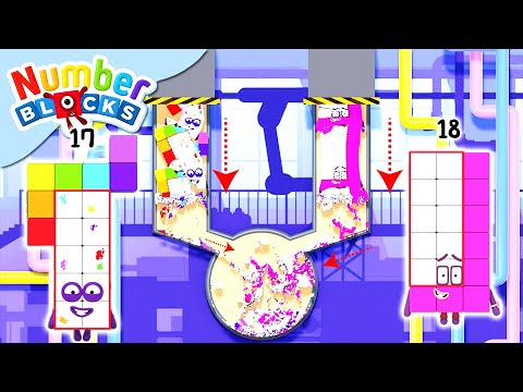 Double Trouble: Featuring Numberblocks! Part 9 | Into the Chute! - YouTube