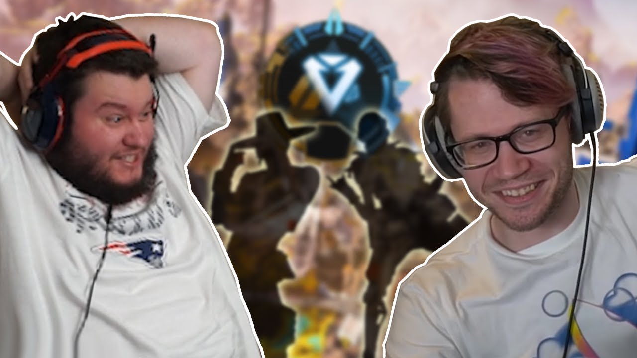 Flats and Emongg climbing the Apex ranked ladder - YouTube