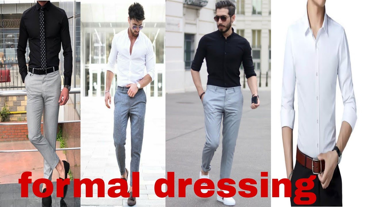 The BEST Formal Dressing Style for Men | men's fashion | baba - YouTube