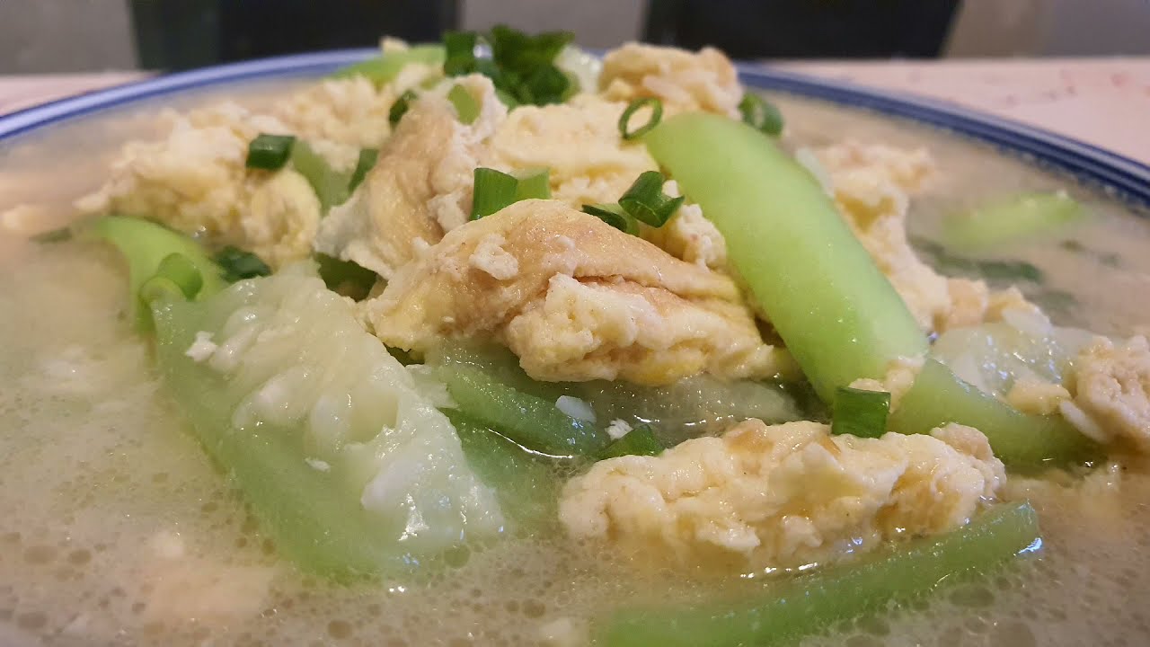 Have you seen loofah(luffa) before? | Perfect vege for a one pot dish ...