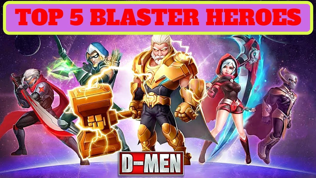 D Men The Defenders Top 5 Blaster Heroes - YouTube
