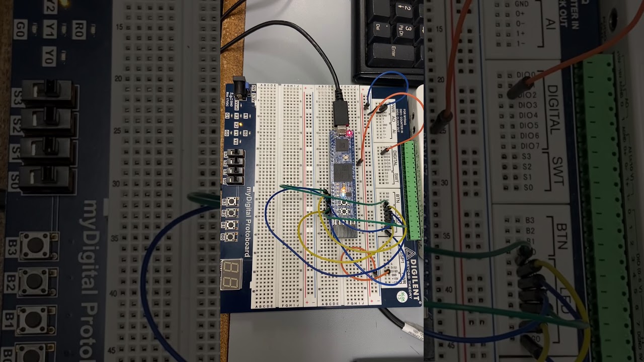 Electronic Die Project Video - YouTube