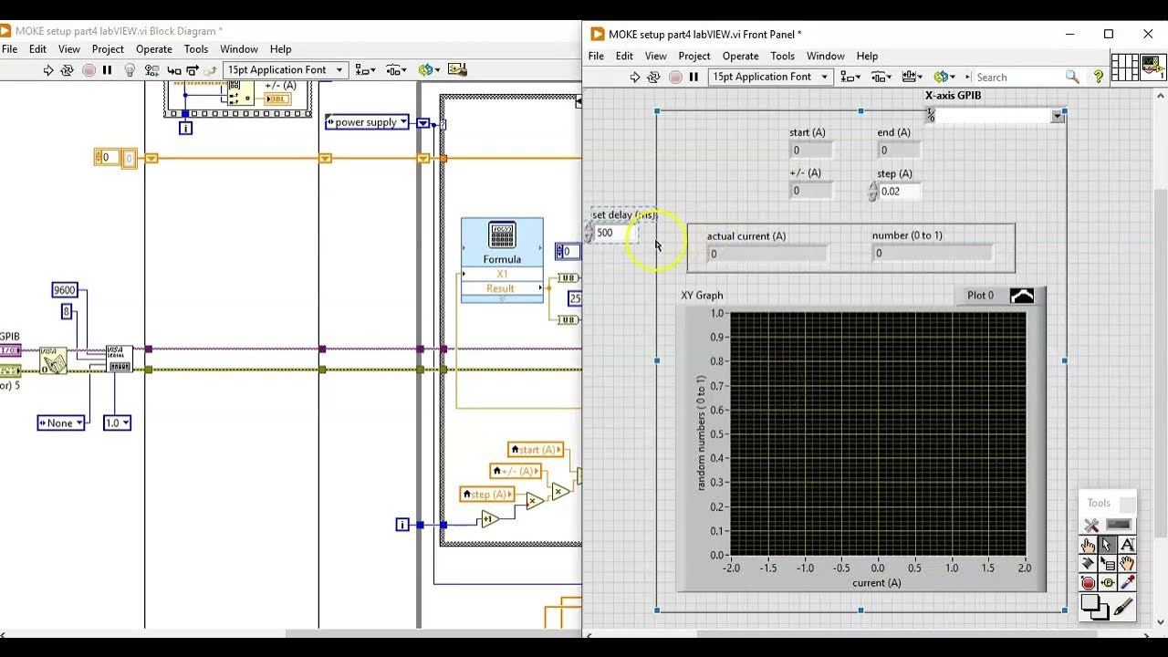 MOKE setup part 4 labVIEW - YouTube