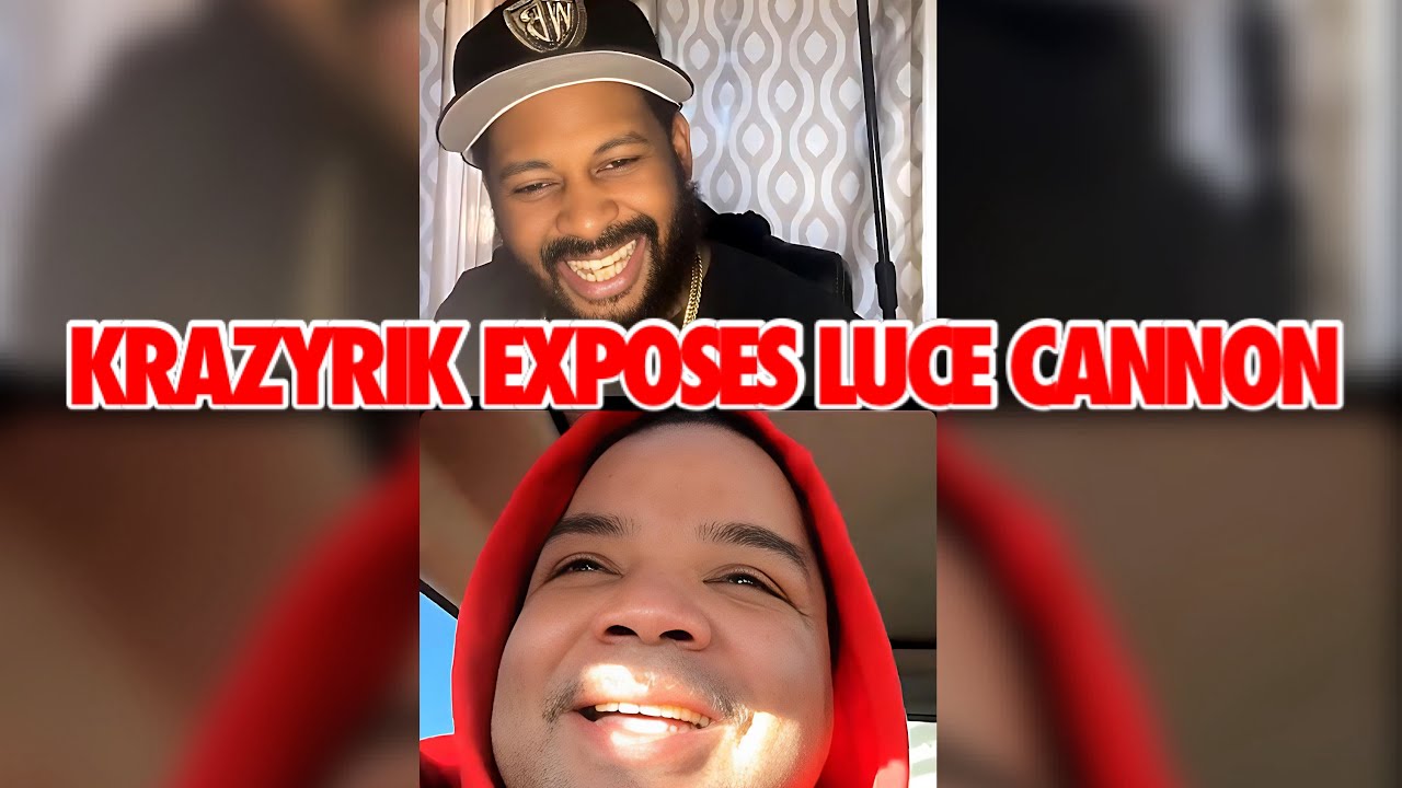 ROCSTAR 2800 LIVE: KRAZYRIK EXPOSING LUCE CANNON BEFORE COMING ON ...