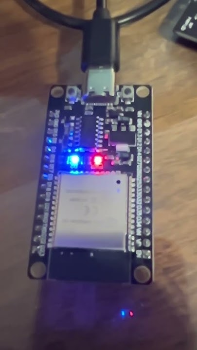 ESP32 blinking LED Hello world - YouTube