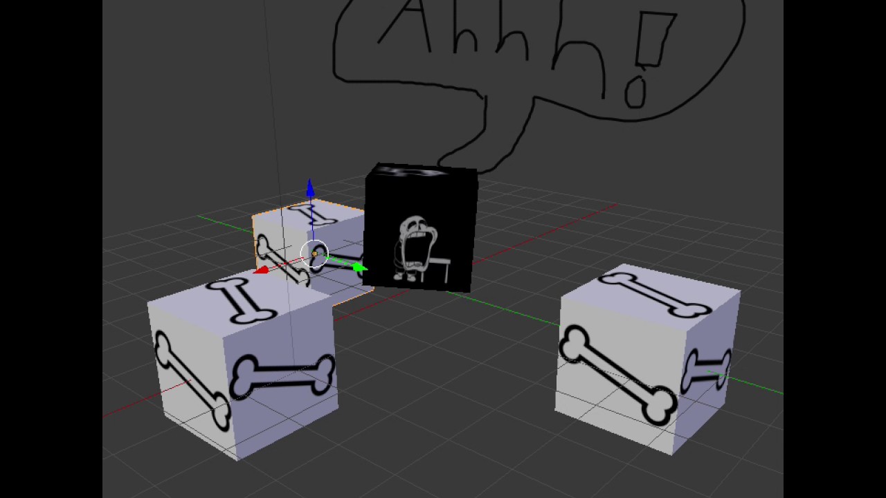 undertale cubes sans vs bones - YouTube