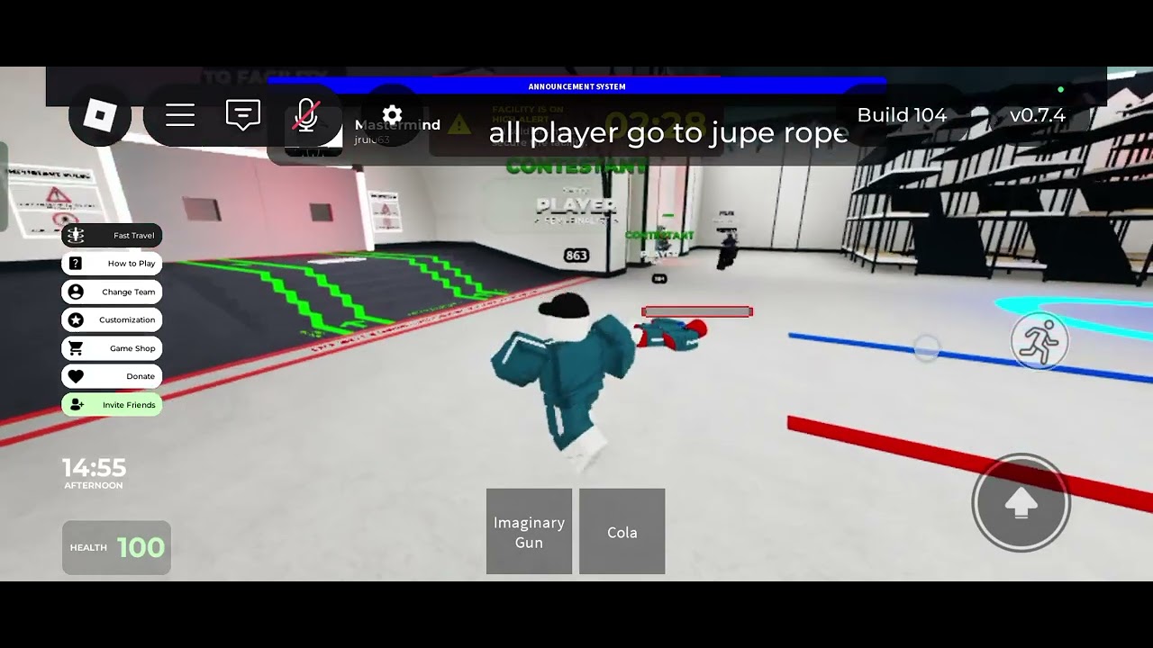 Guys plz gift me frontman in squid game infinity roleplay roblox i need ...