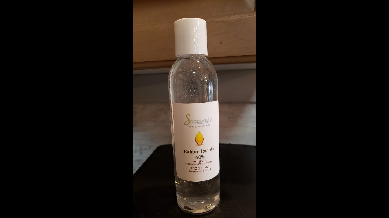 SODIUM LACTATE for Soap Making & Lotions | Organic 60% USP Pure Natural ...