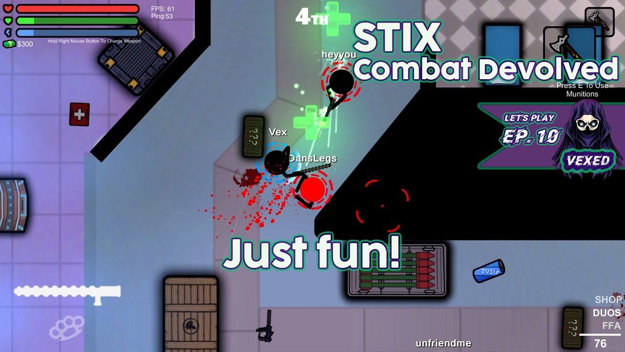 STIX: Combat Devolved Gameplay | Ep. 10 | Just fun! - YouTube