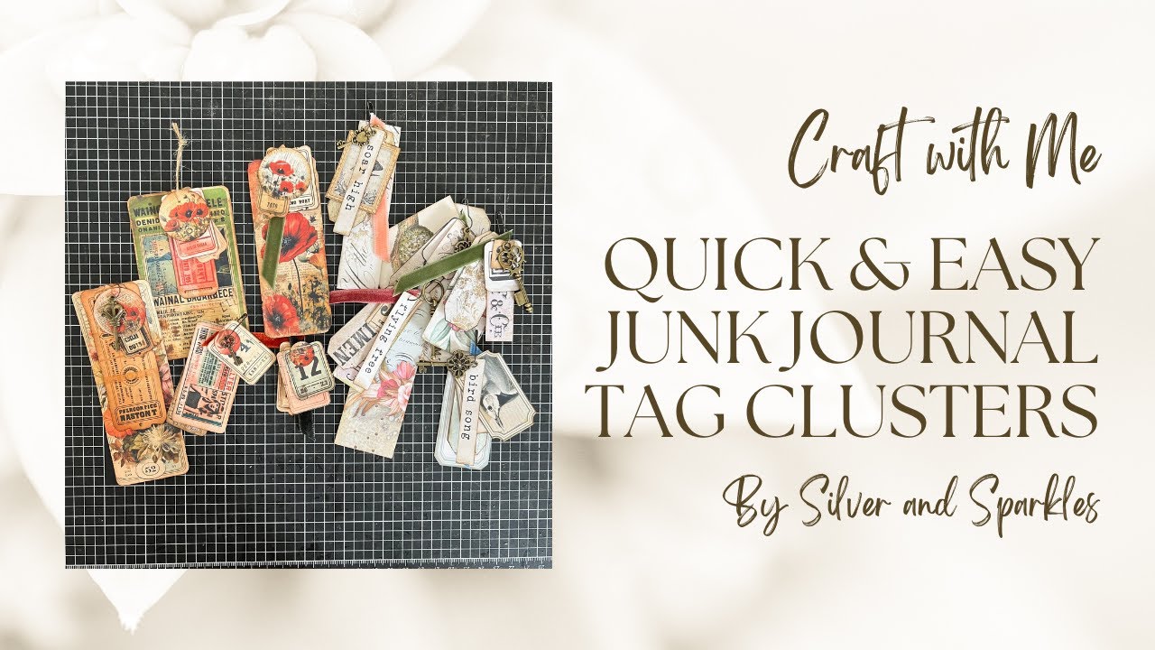 Simple Junk Journal Tags Tutorial that LOOK Amazing! - YouTube