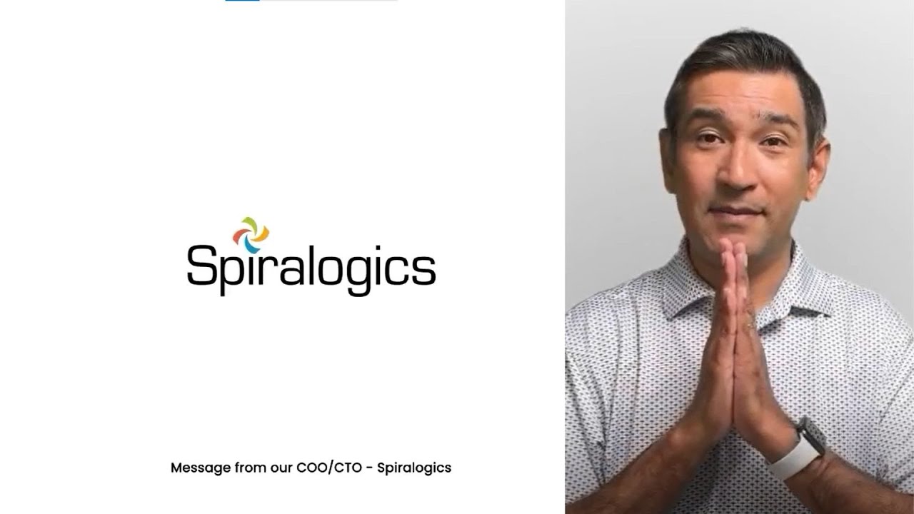 Message from CTO/COO of Spiralogics | Saunak Ranjitkar | Software Company - YouTube