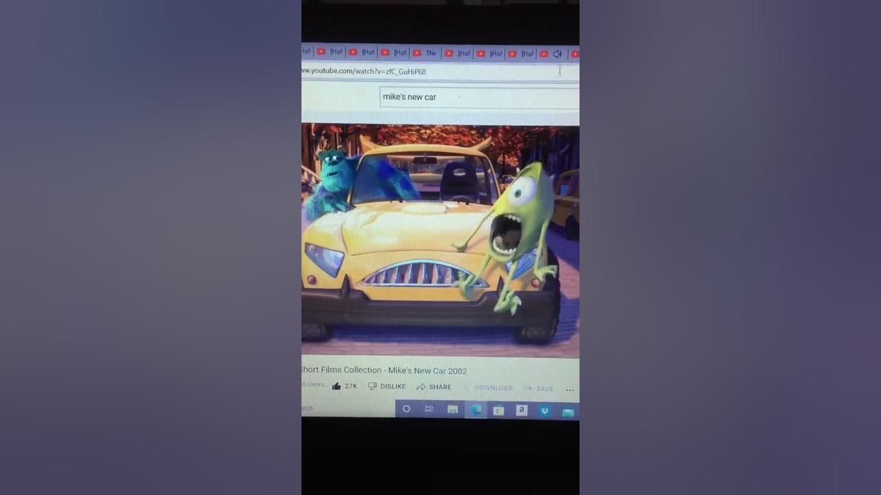 Mikes New Car Disney Pixar Short Starring Mike Sulley And Quasimodo ...