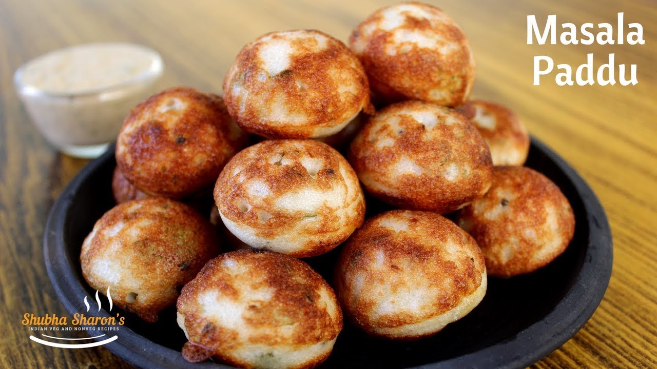 Masala paddu recipe in english | Masala Guliyappa / Gundponglu | by ...