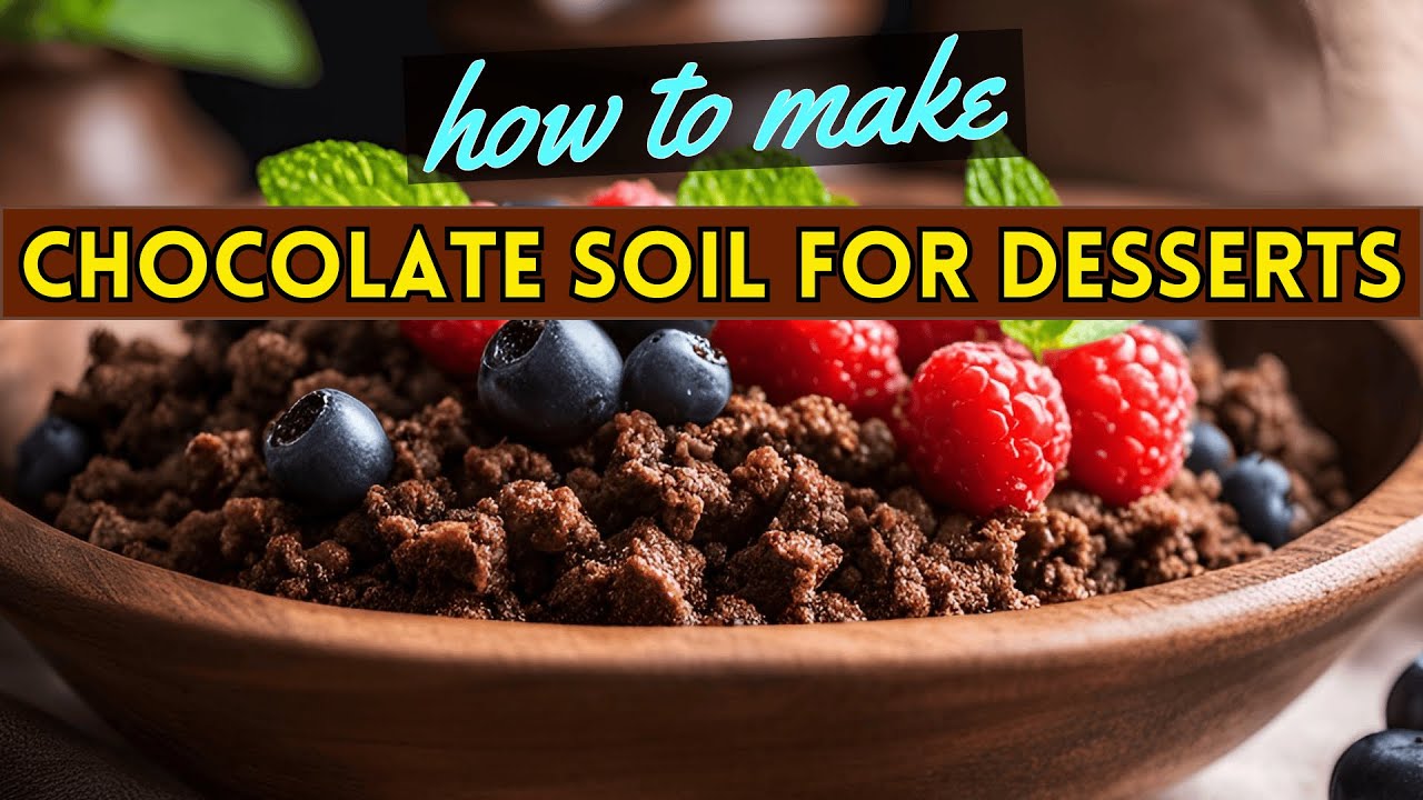 The Best Chocolate Soil Recipe? It's GOT to Be This One! - YouTube