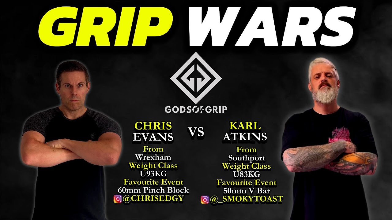 GRIP WARS - Chris Evans VS Karl Atkins - YouTube