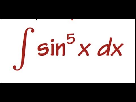 Integration of sin^5 x dx || very easy method👆👆 #jeemains #integration ...