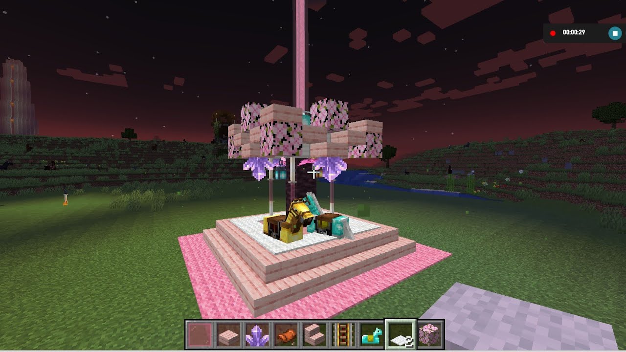 Flying horse carousel in minecraft | How to make Flying Horse | # ...