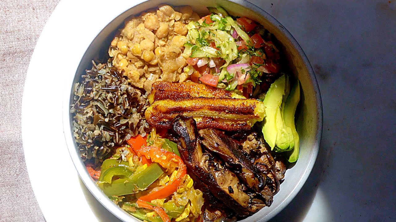 Balanced Vegan Bowl | BUILD MUSCLE | GAIN & MAINTAIN WEIGHT | PROTEIN ...