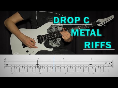 20 BEST Drop C Metal Riffs - YouTube